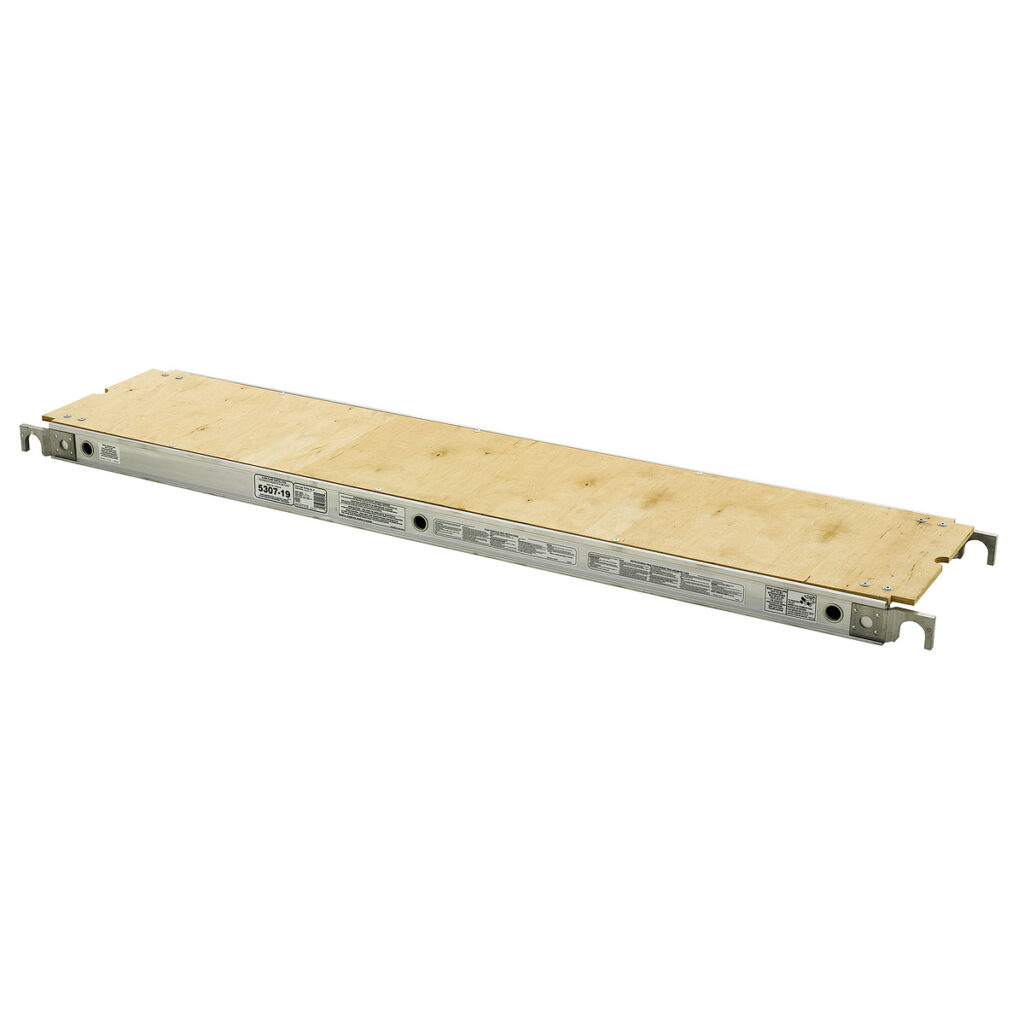 Werner 5300-19 Series // Plywood Deck Aluma Plank Scaffold Board / 19 ...